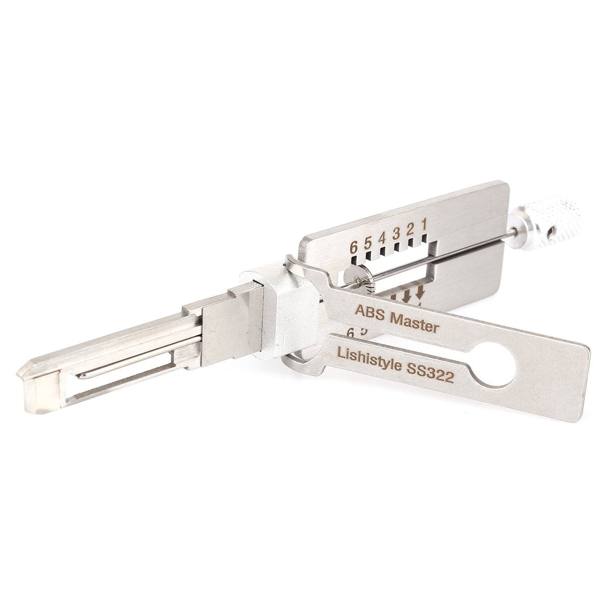 Lishi Style ABS Master 2-in-1 Decoder and Pick – Lockpickable
