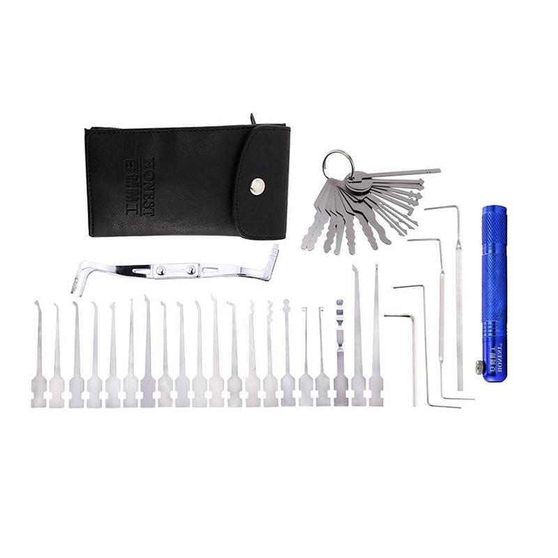 HONEST 20 Automotive Lock Picks – Interchangeable Handle – Lockpickable
