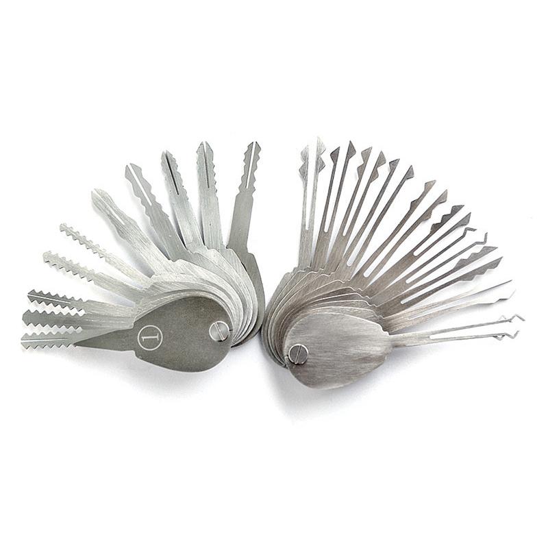 HUK Twenty Piece Double Sided Padlock Picks – Lockpickable