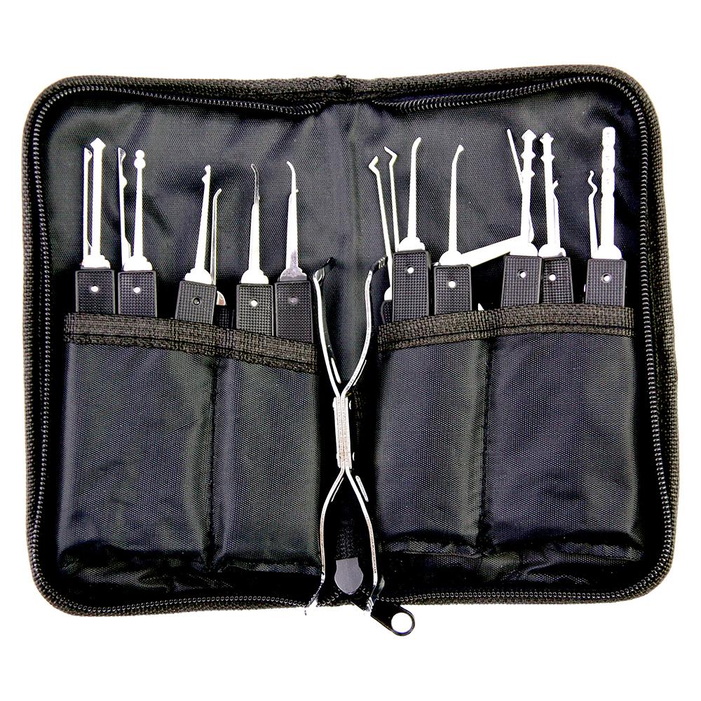 KLOM 15 Piece Wafer Lock Rake Pick Set – Lockpickable