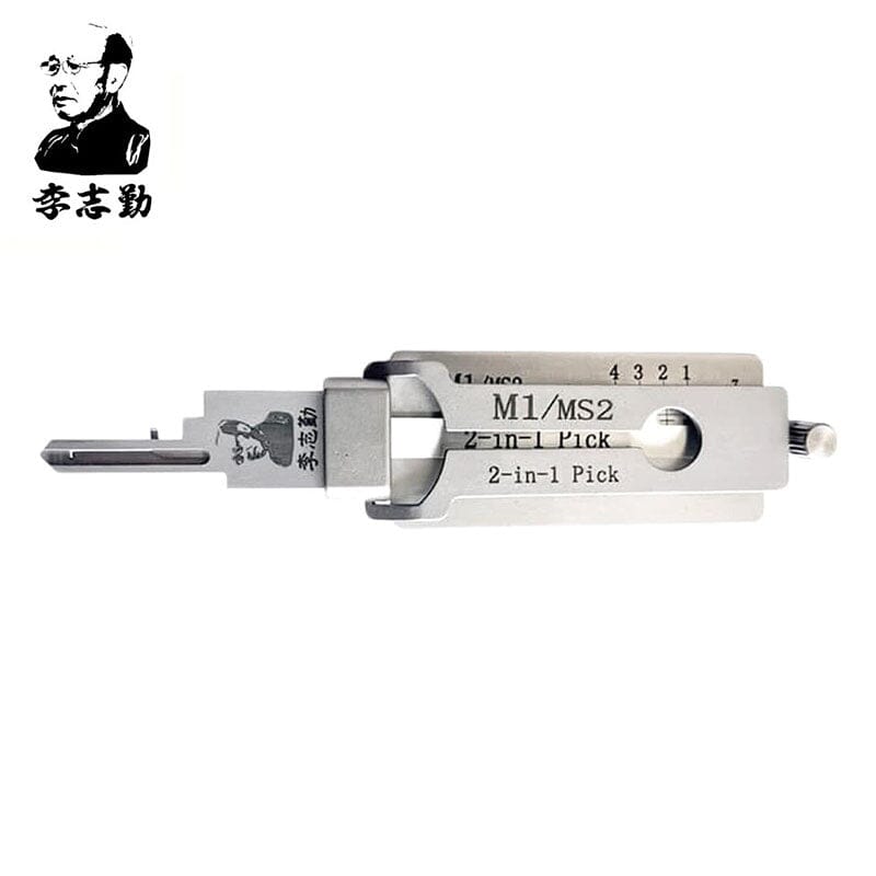 Mr. Li's Original Lishi SC1 2-in-1 Pick & Decoder for 5-Pin Schlage Ke ...