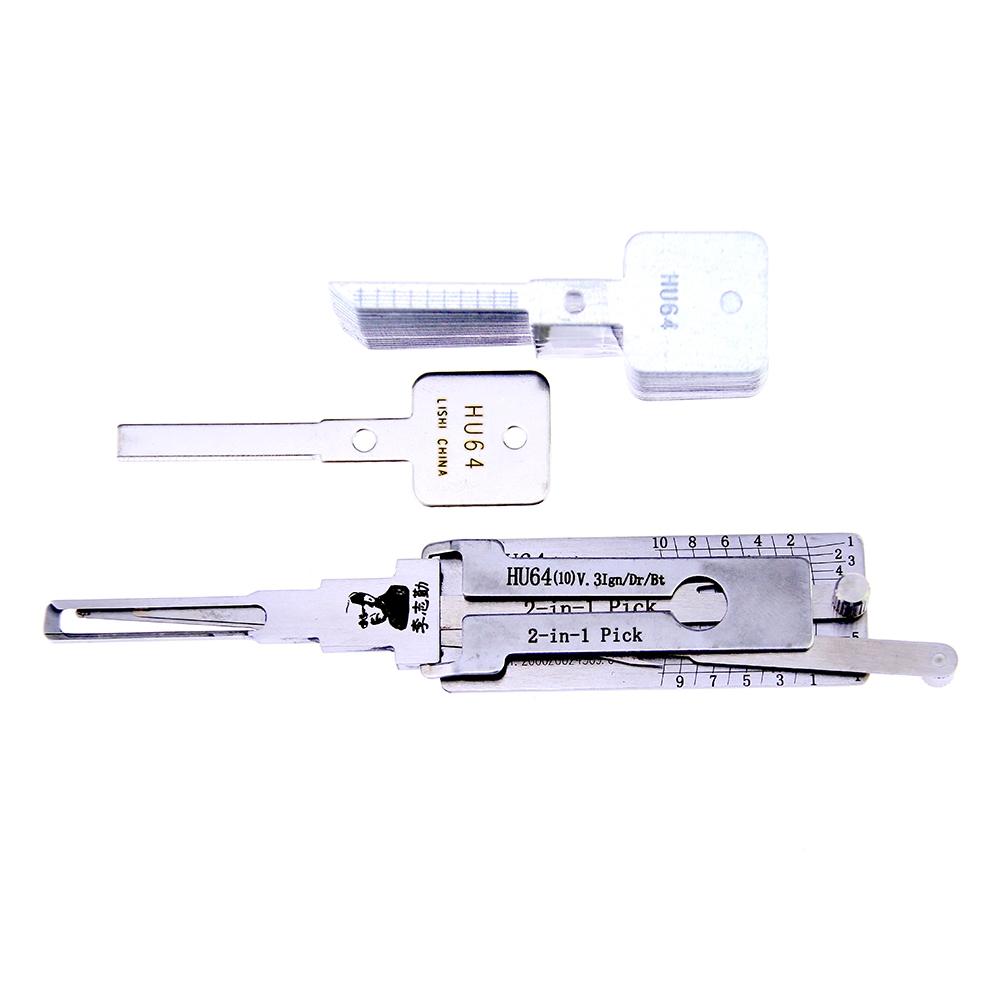 Mr. Li's Original Lishi HU64 2in1 Decoder and Pick for Mercedes ...