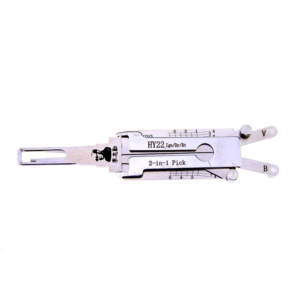 Mr. Li's Original Lishi HY22 2in1 Decoder and Pick for Hyundai, KIA ...
