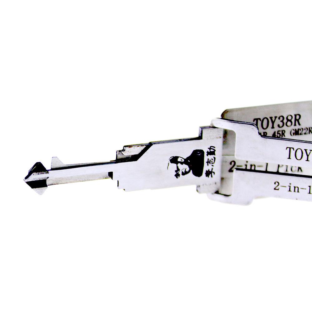 Mr. Li's Original Lishi TOY38R 2in1 Decoder and Pick for Toyota/Daihat ...