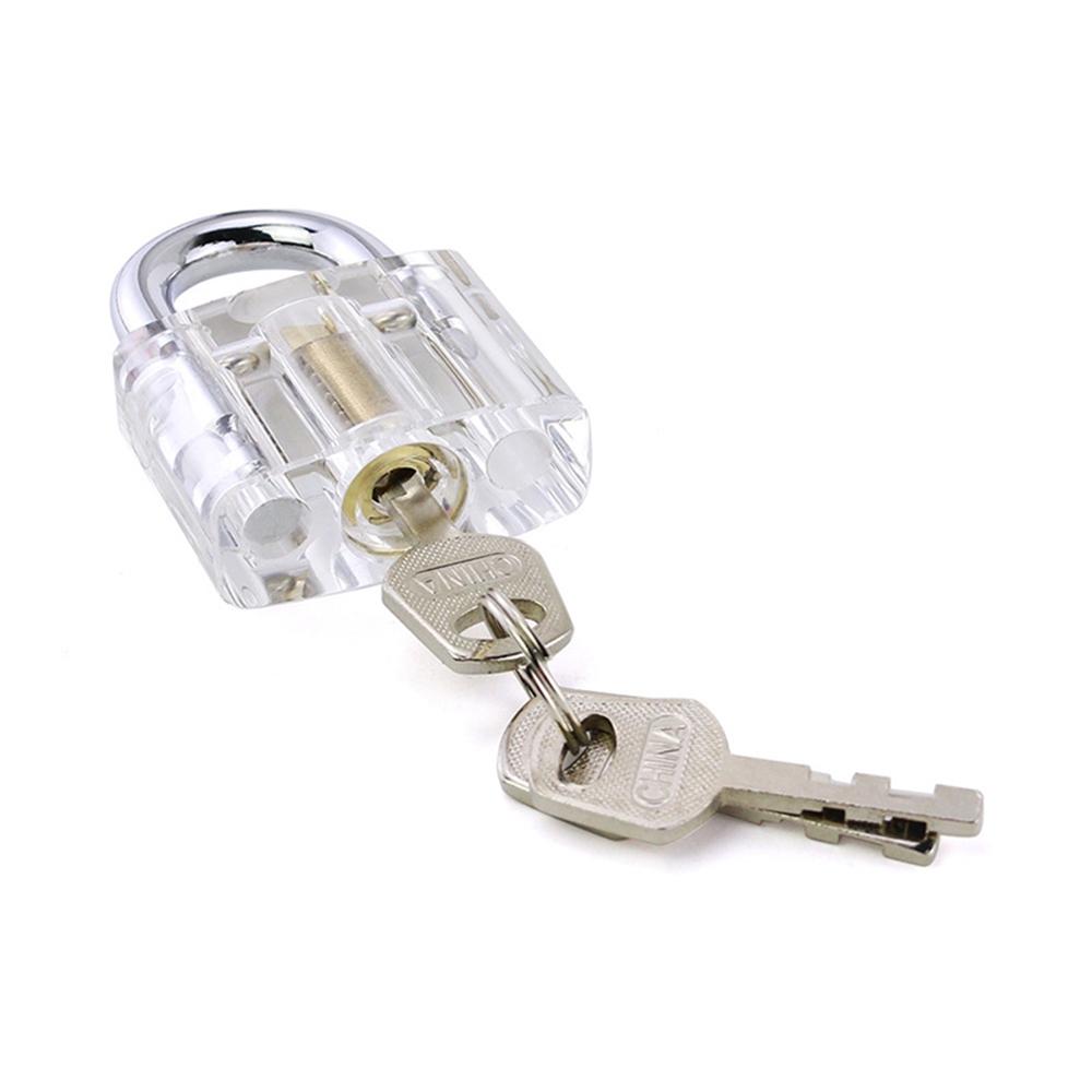 Clear Disc Detainer Practice Lock – Lockpickable