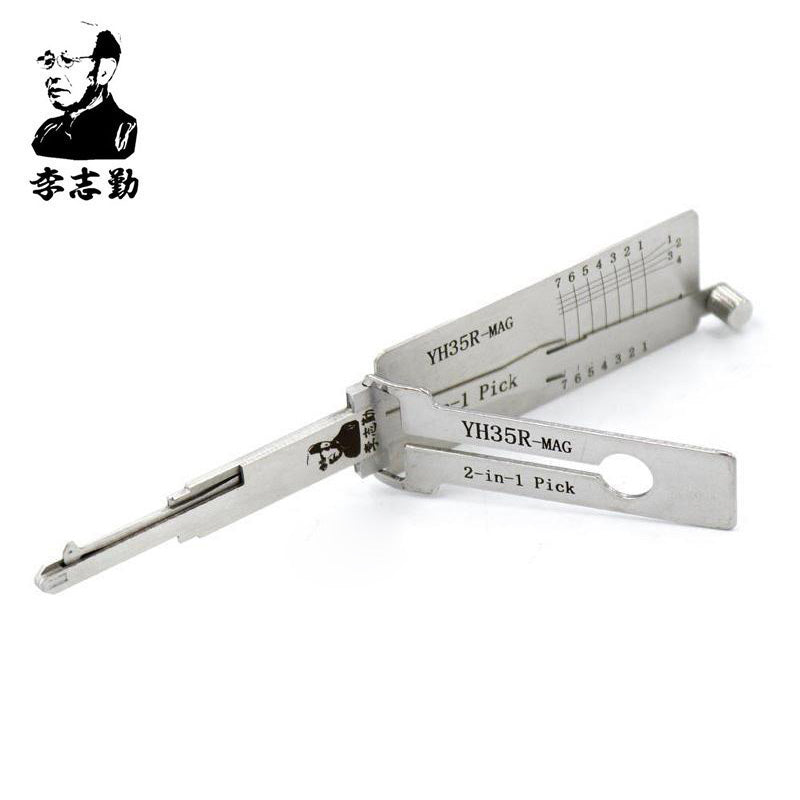 Mr. Li's Original Lishi YH35R-MAG Extended Length 2-in-1 Decoder and P ...